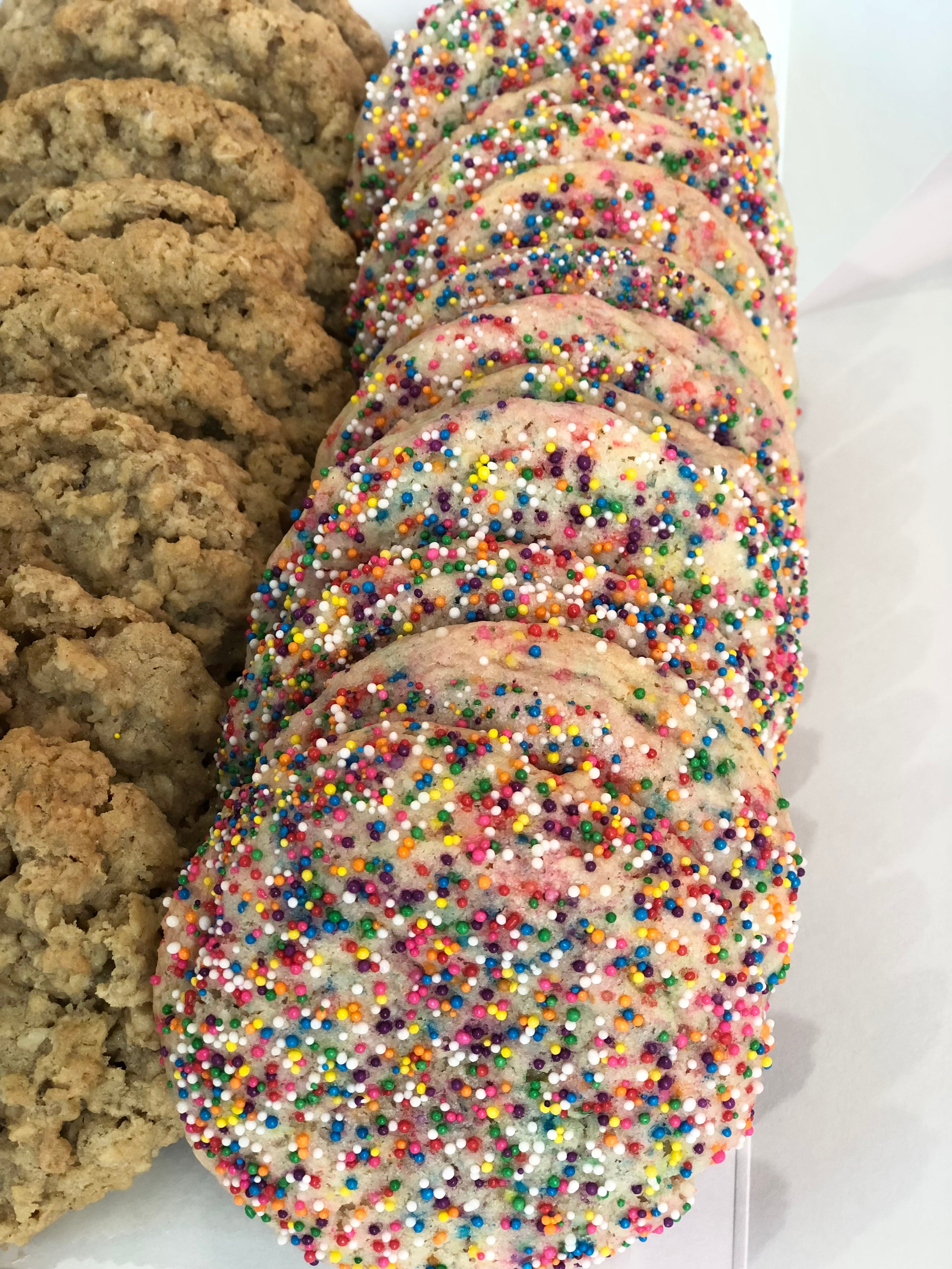 6 pack Almond sprinkle sugar cookie | LoveLee Bakeshop